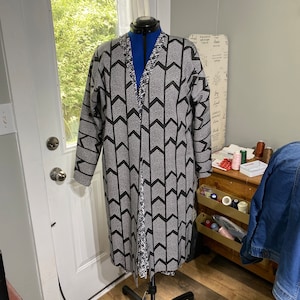 Kimono Cardigan Digital PDF Sewing Pattern US Size XS-2X Instant ...