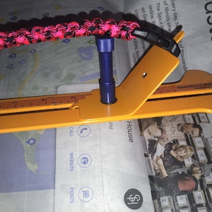 Jig Pro Shop Professional Paracord Jig With Multi-monkey Fist - Etsy