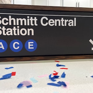 57 Street Subway Station Sign Tall Version N Q R W Train Lines new York ...