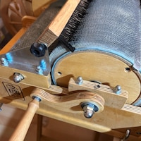 Set Drum Carding Machine+e-spinner+diz. Spinning and Felting Set Uncle ...