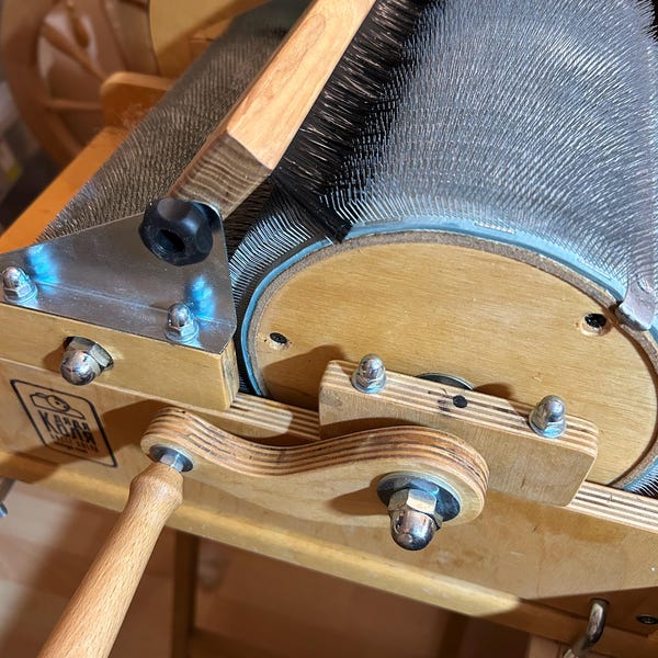 Wool Picker Fiber Collector Fibre Comb Fleece Collector preparation to ...