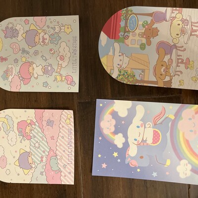 20-piece ULTRA Rare Vintage Loose Memo Sheet Grab Bag Featuring Awawa-chan Kamio Japan, Q-lia ...