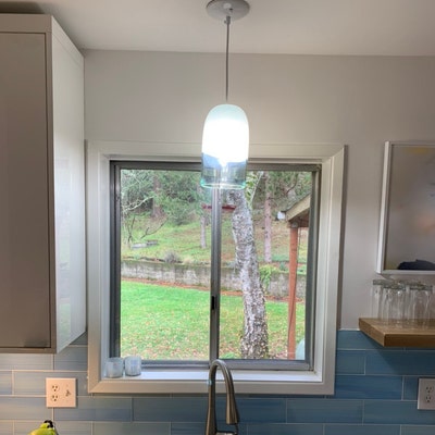 Oval Wooden Pendant Lamp Modern Pendant Light Kitchen - Etsy