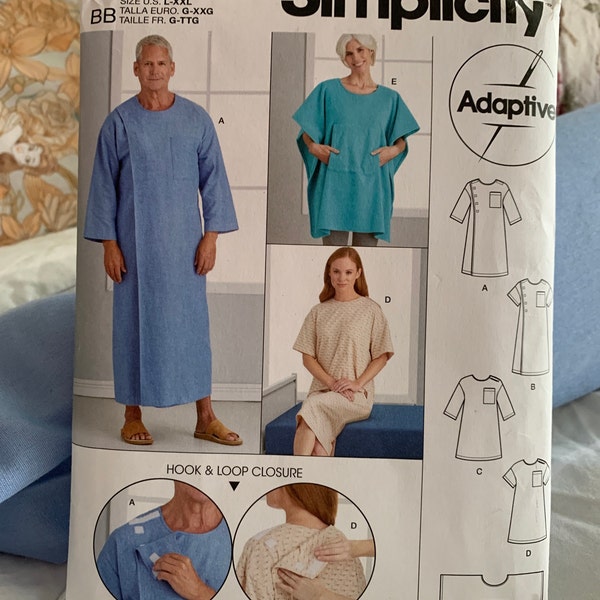 Uncut Simplicity Sewing Pattern 11443 9547 Womens Pull Over Top in 3 ...