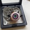 Handcrafted Resin Purple Devil Eyeball Jewelry - Eyeball Necklace ...