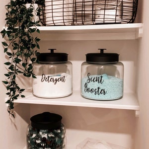 Scent Booster Label Decal / Laundry Room Decor / Scent Booster Sticker ...