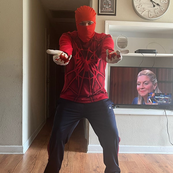 The Human Spider Shirt - Sam Raimi (spider Man 2002 Movie) Tobey ...