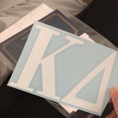 Kappa Delta KD Sorority Decal 2x3 Regular Color and - Etsy