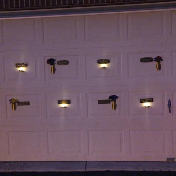 Mausoleum Niche Plaques and Accessories for Halloween; Graveyard ...