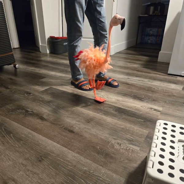 20” Feather Flamingo Puppets - Etsy