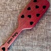 Wood Spanking Paddle Attitude Adjustment With Instructions BDSM - Etsy