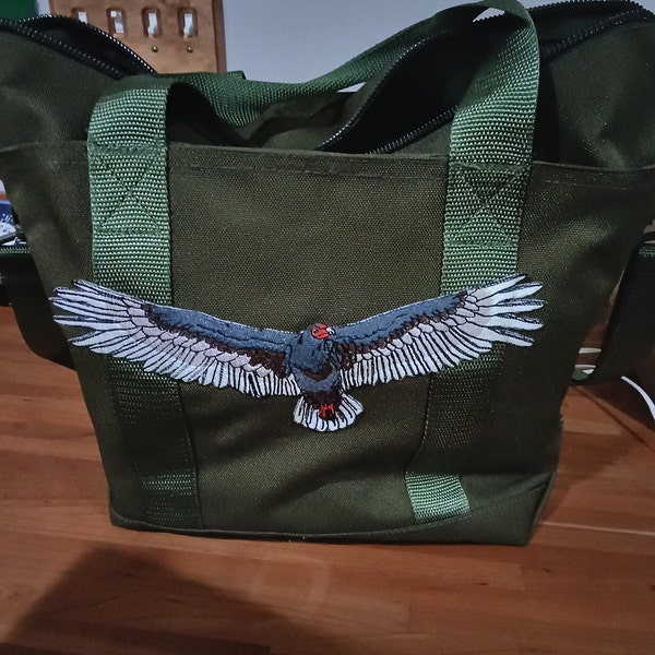 Turkey Vulture Buzzard Bird Iron on Patch Cathartes Aura - Etsy