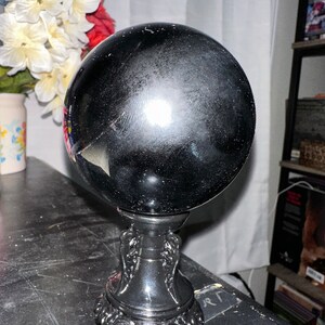 Natural Red Mahogany Obsidian Sphere Obsidian Ball Crystal Sphere 100mm ...