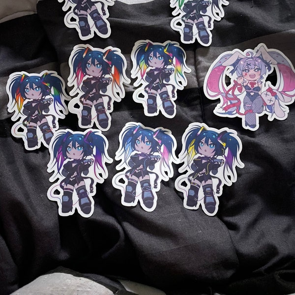 Rabbit Hole Hatsune Miku Vinyl Sticker - Etsy