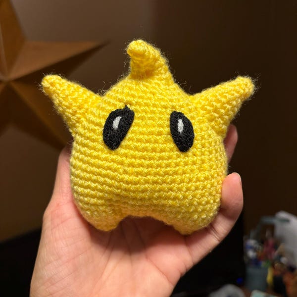 CROCHET PATTERN - Luma Super Mario Galaxy - PDF File - English, French ...