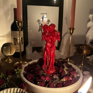 Santa Muerte Rosada Rose Quartz / Pink Rosary Sterling Silver Plated ...