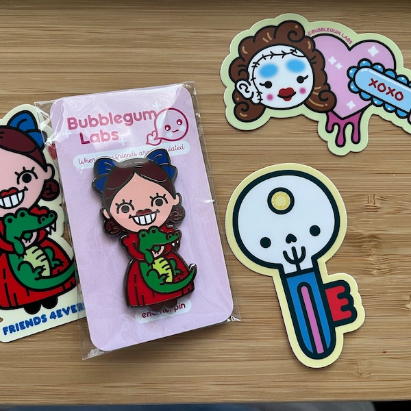 Failed Audition vinyl Sticker Kawaii Horror Movie Sticker Cute Villain ...