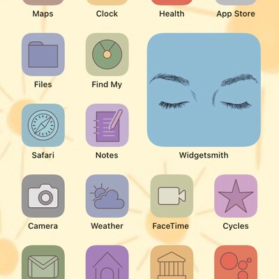 60 Kawaii IOS 14 App Icons Anime Ios 14 App Icons Korean App Covers ...