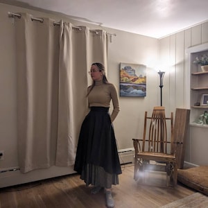 Beige Linen Dress Long Sleeve Linen Maxi Dress Womens Linen - Etsy