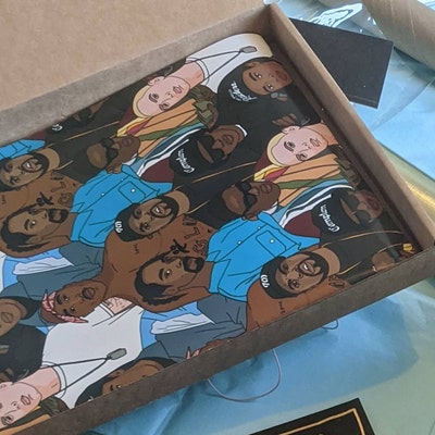 Rapping Paper Snoop Dogg Dr. Dre Ice Cube Eazy E 2pac Notorious B.I.G ...