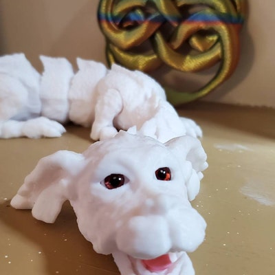 Falkor Luck Dragon Never Ending Story 80s Nostalgia Articulated Desk ...