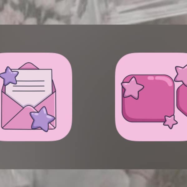 Y2K Aesthetic Icon Pack for Ios, Android & Tablet Wallpapers Widgets ...