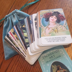 Enchanted Art Oracle Card Deck - Etsy