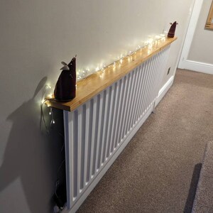Handmade Radiator Shelf, Made From Solid Wood, Rustic Style to Add ...