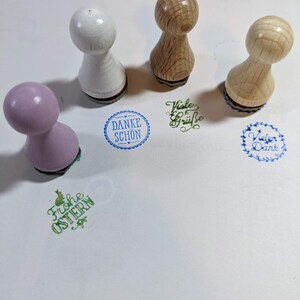 Stempel VIELEN DANK Ø 15 mm Ministempel - Etsy.de