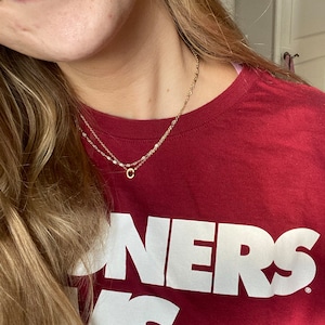 14k Gold Filled Paperclip Chain Necklace With Mini Toggle - Etsy