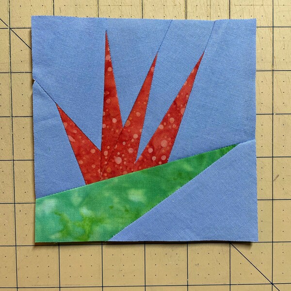 Burst Paper Piecing Pattern - Etsy