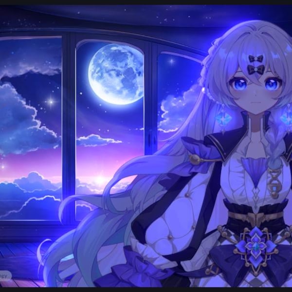 Vtuber Background Animated Background for Twitch Vtuber Animated ...