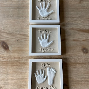 Baby Hand and Feet Casting-diy Casting Kit-footprint-baby Imprint-baby ...
