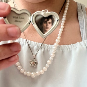 Vintage Style Rabbits Fairytale Jewelry , Epoxy Bronze Heart Pedant ...