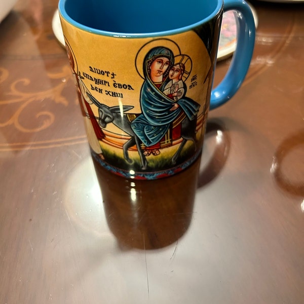 Saint Joseph the Carpenter Coptic Orthodox Saint Joseph Holding Jesus ...