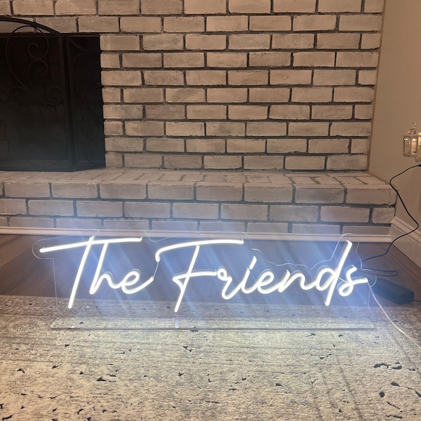 Custom Neon Sign With Spanish Text, LED Neon Illuminated Phrase ...