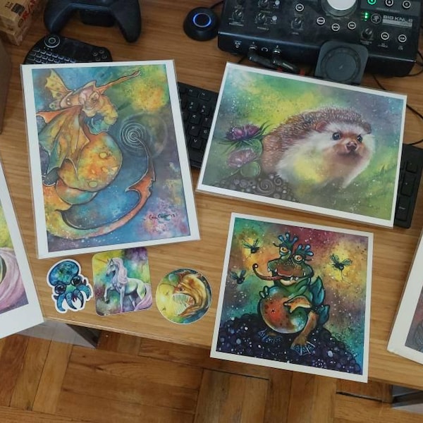 Evil Eye 8.5x11 Print - Etsy