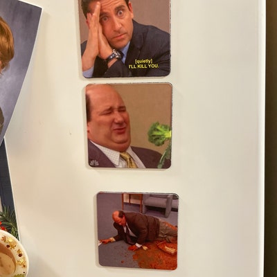 1/4 the Office Custom Made Funny Character Meme Magnets - Etsy