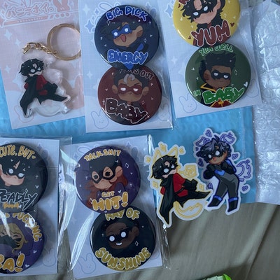 BATFAM Buttons - Etsy