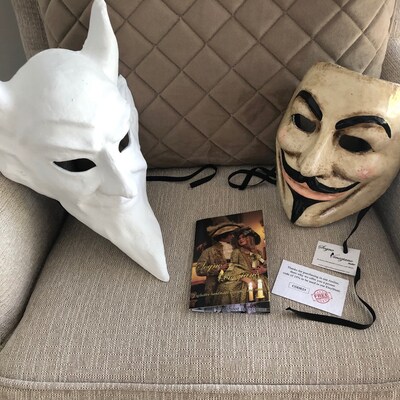 Tragic Mask Comic Mask, Tragicomic Mask Handmade in Paperweight, of the ...
