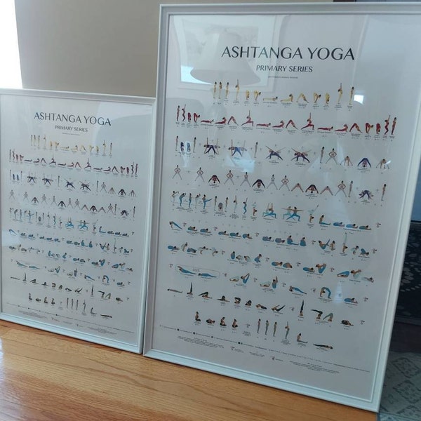 Detailed Ashtanga Primary Series-digital File-yoga Cheat Sheet-yoga ...