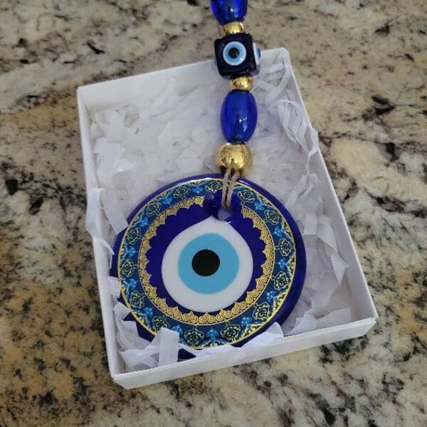 Evil Eye Wall Hanging, House Protection, Home Decor, New Home Gift Idea ...