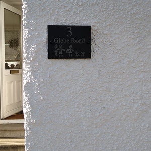 Train Design Natural Slate Memorial Headstone in 3 Sizes FS1 | Etsy UK