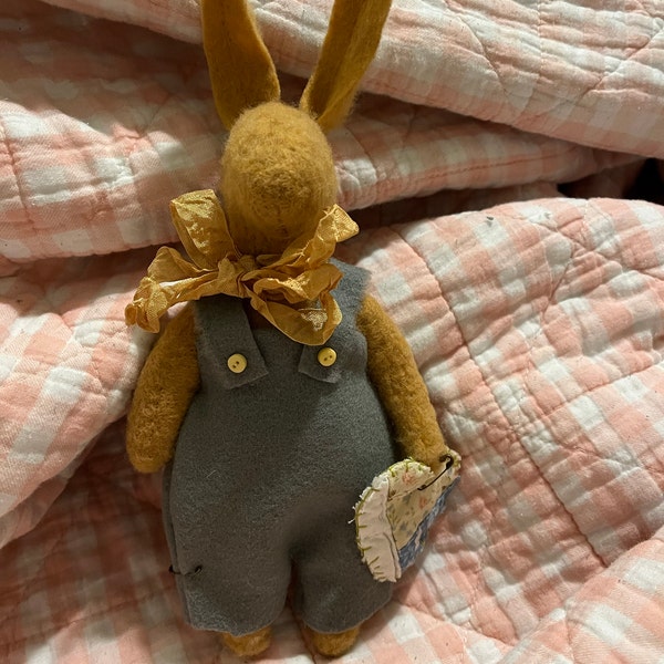 NEW 2023 Instant Digital Download PATTERN PDF Primitive Farmer Bunny ...