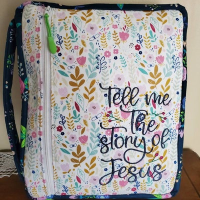 Zippered Bible Cover SEWING PATTERN, DIY - Etsy