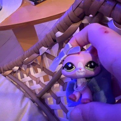 Littlest Pet Shop 4-pcs 2collars 1bowl & 1bone Accessories for Your LPS ...