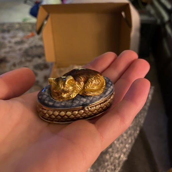 Vintage Trinket Box, Ship Box, Ocean Liner Box, Cruise Ship Trinket Box ...