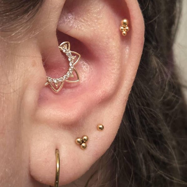 Implant Titanium Push in Threadless Nose Set ,L Bend Nose Stud ...