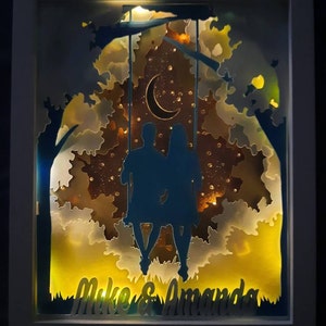 Ramadan Shadow Box Svg Bundle Islamic Shadowbox Art 3D - Etsy