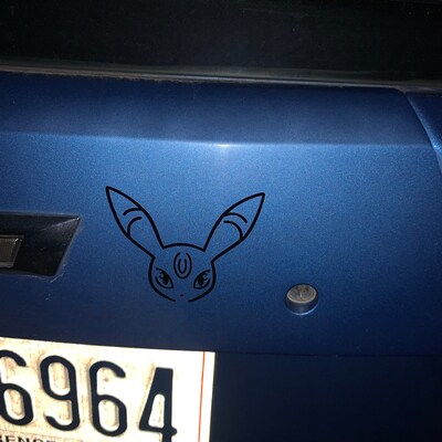 Umbreon Outline Decal Pokemon Available in Holographic and Several ...